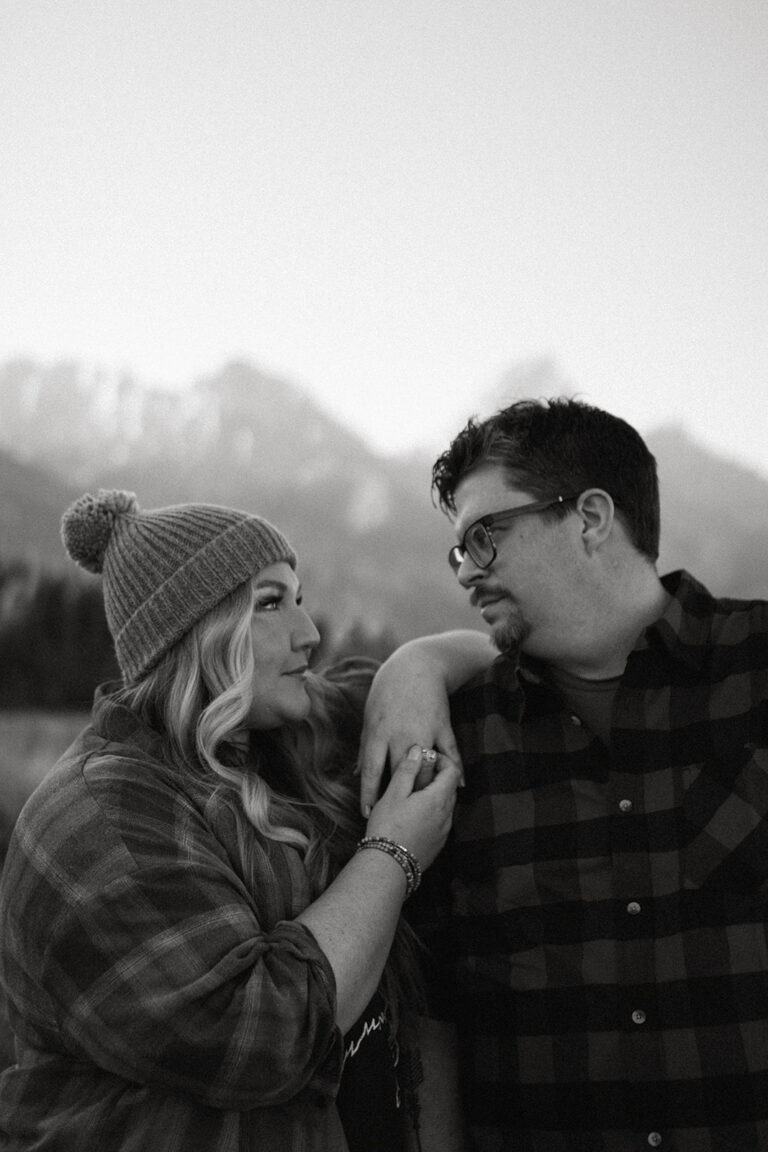 Windy Point Turnout Grand Teton National Park Anniversary Session