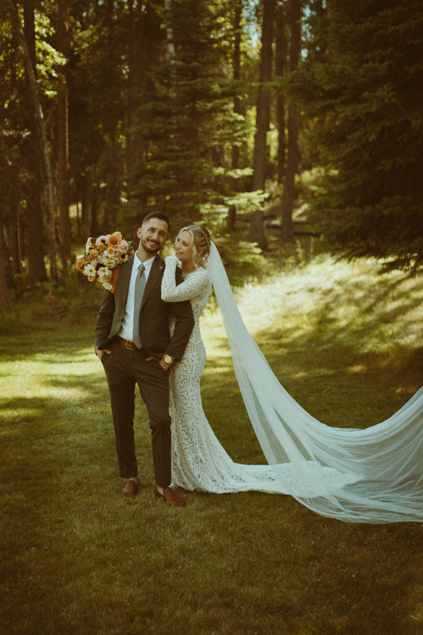 Amelia + Ryan Whitefish Montana
