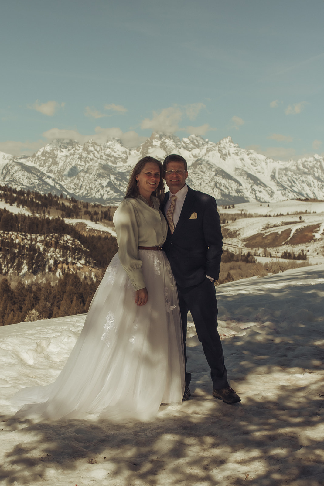 Nina + Trent Wedding Tree Elopement